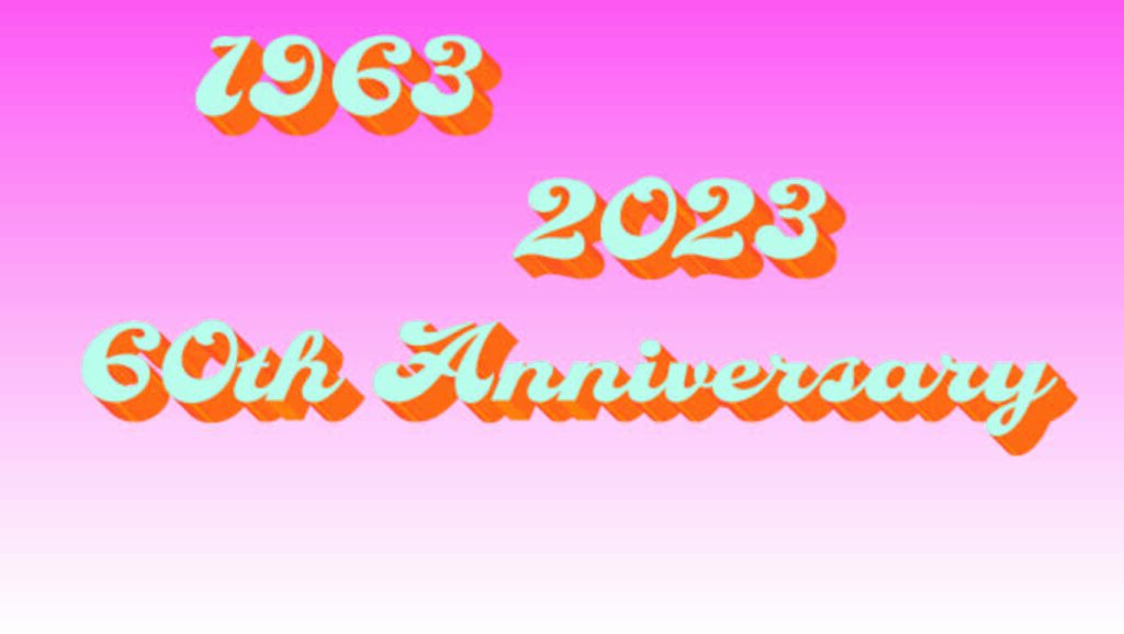 60th Anniversary 1963 - 2023. Key Events of 1963 in the UK.